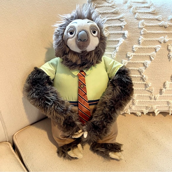 Disney | Toys | Walt Disney Disney Store Zootopia Flash The Sloth Plush ...